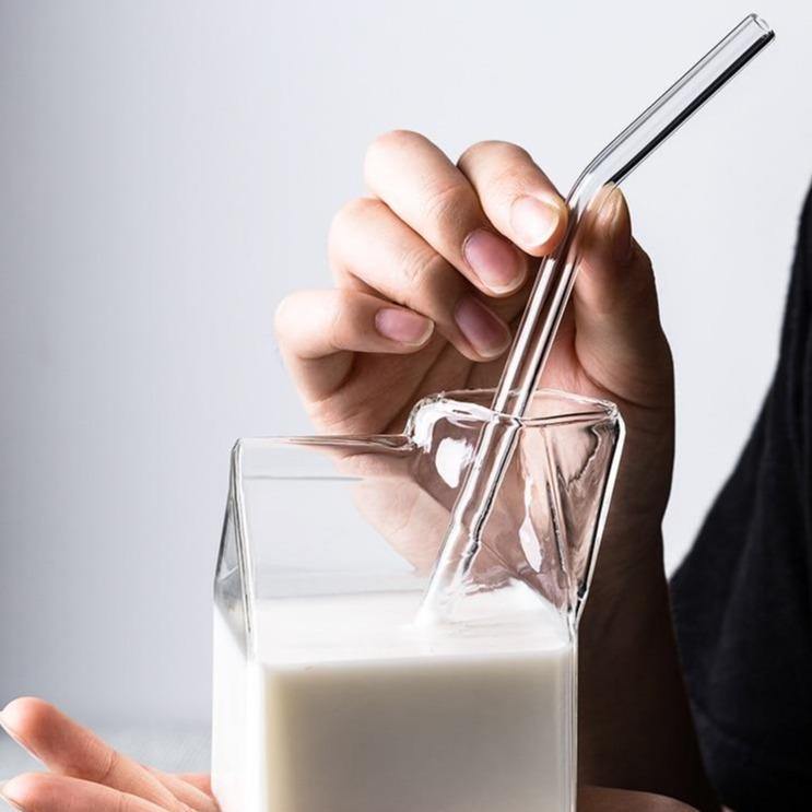 Glass Milk Carton Set – INSPIRA LIFESTYLES